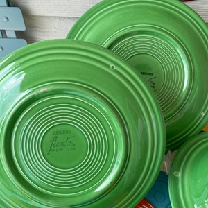 Vintage Fiesta (fiestaware) MEDIUM GREEN Dinnerware / CHOICE - Etsy