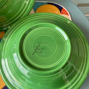 Vintage Fiesta (fiestaware) MEDIUM GREEN Dinnerware / CHOICE - Etsy