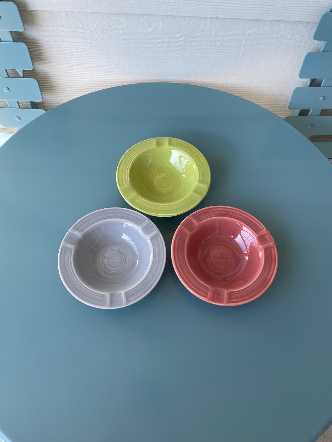 Vintage Fiesta (fiestaware) Ashtray / CHOICE of 1950's Colors - Etsy