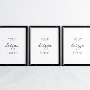 Frame Mockup 4x3 Ratio, Poster Mockup, Minimalist Mockup, JPG PNG PSD ...
