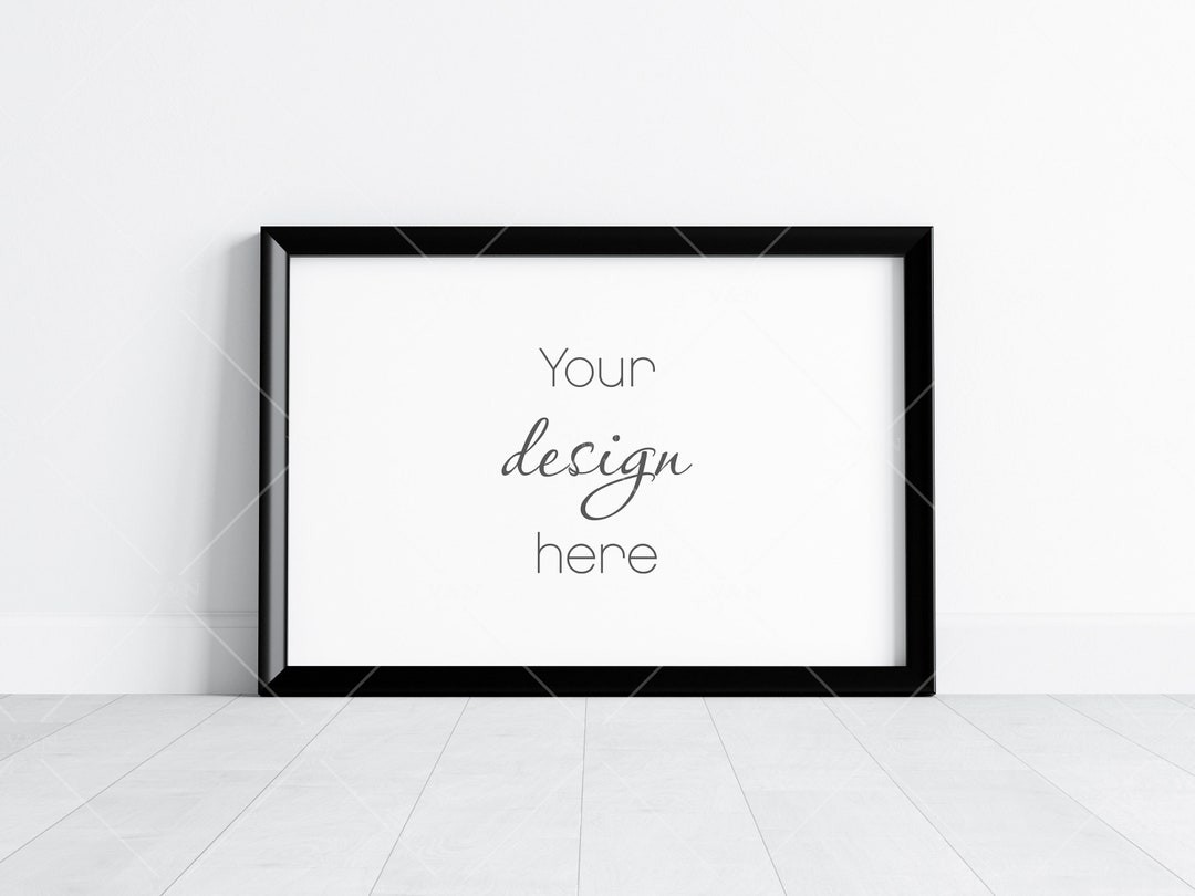 Horizontal Frame Mockup 3x2 Ratio, Poster Mockup, Minimalist Mockup ...