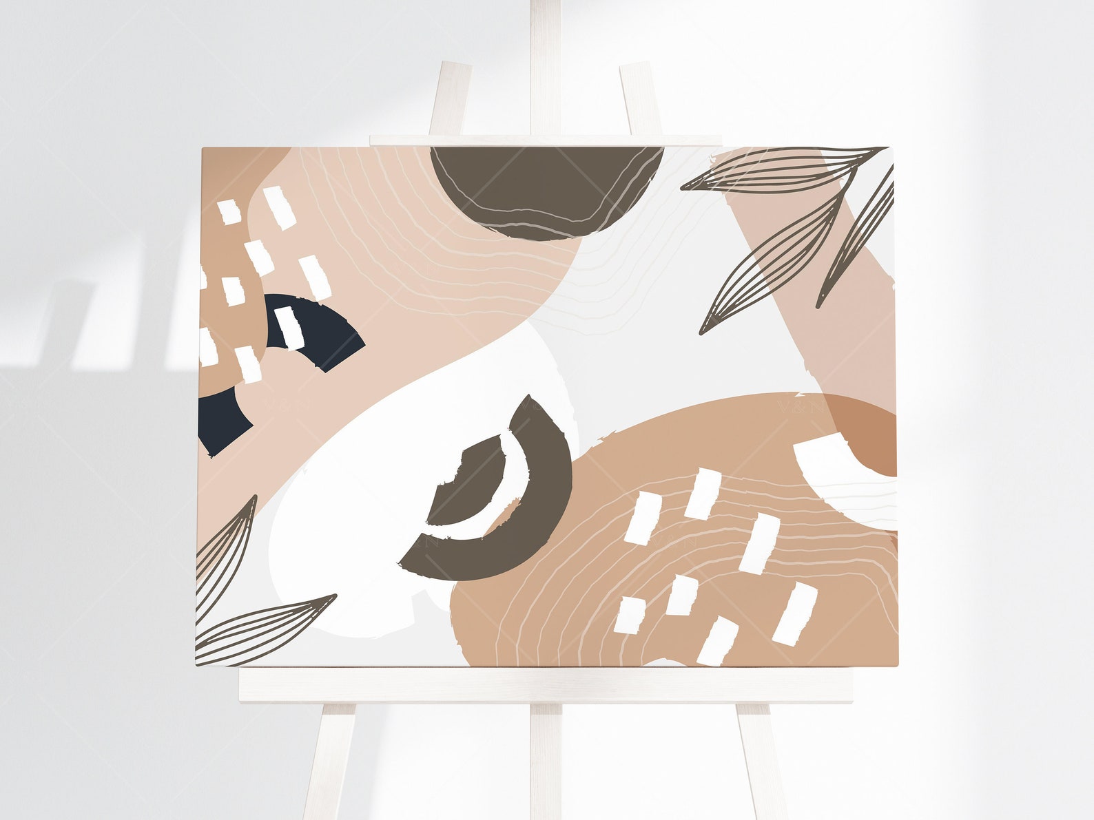 4x3 Canvas Mockup PSD Easel Mockup Horizontal Canvas Mockup | Etsy