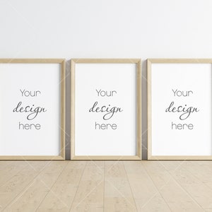 Frame Mockup 3x2 Ratio, Poster Mockup, Minimalist Mockup, JPG PNG PSD ...