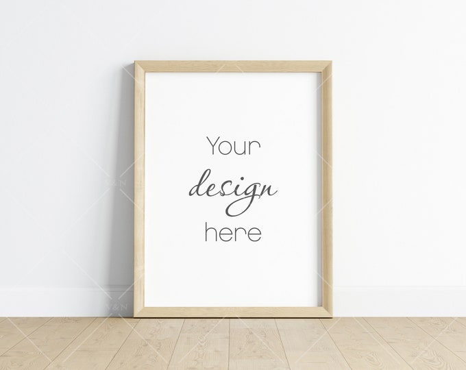 Frame Mockup 4x3 Ratio Poster Mockup Minimalist Mockup JPG - Etsy