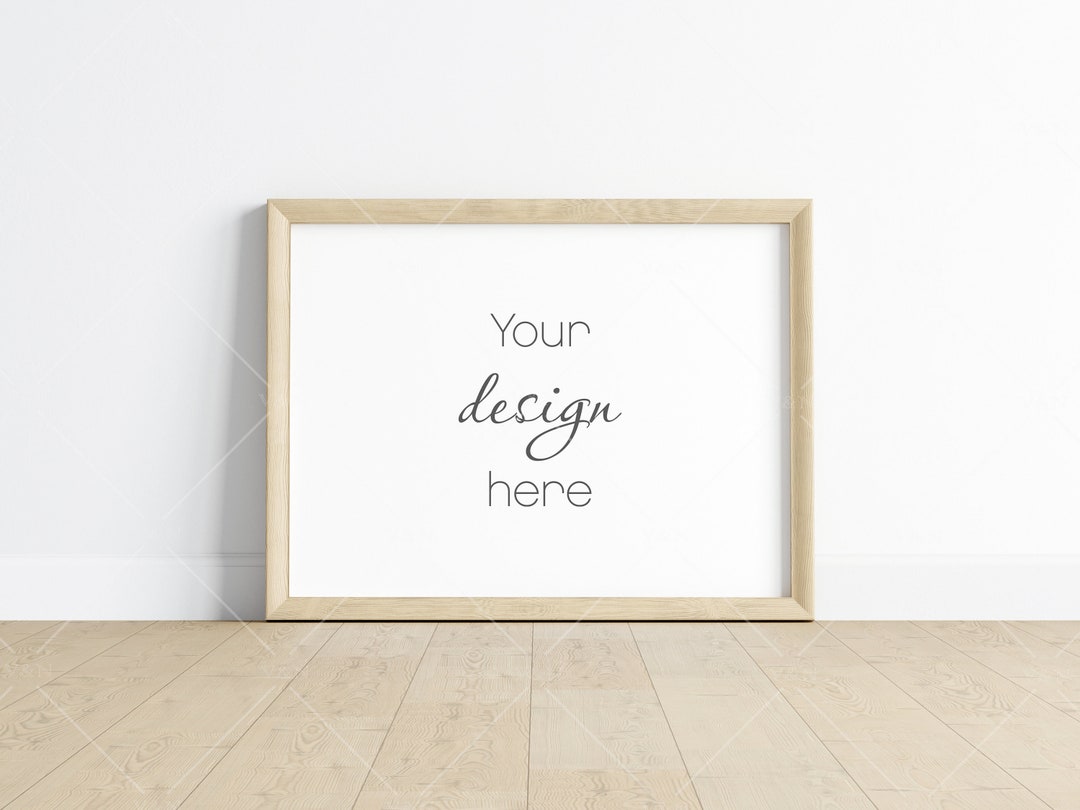 Horizontal Frame Mockup 4x3 Ratio, Poster Mockup, Minimalist Mockup ...