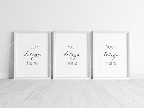 Frame Mockup 4x3 Ratio Poster Mockup Minimalist Mockup JPG | Etsy