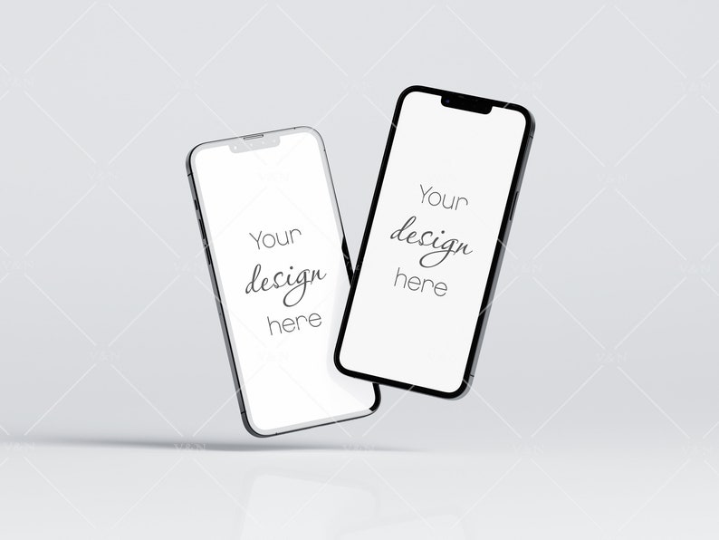 Phone Mockup JPG PNG PSD Minimalist Device Mockup Phone - Etsy