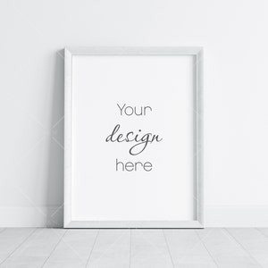 Frame Mockup 4x3 Ratio, Poster Mockup, Minimalist Mockup, JPG PNG PSD ...