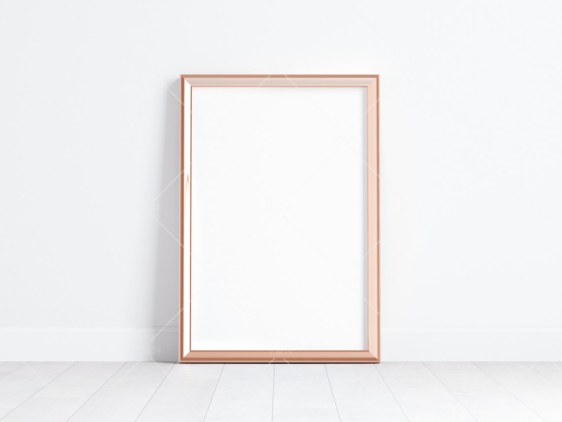 Gold Frame Mockup 3x2 Ratio Poster Mockup Minimalist Mockup | Etsy