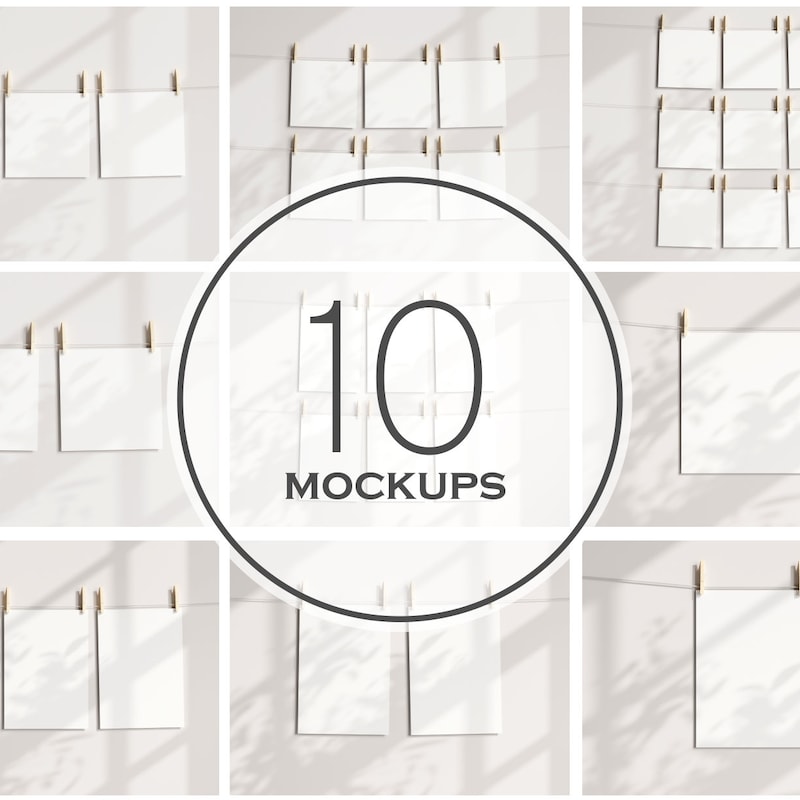 Clothespin Frame - Etsy