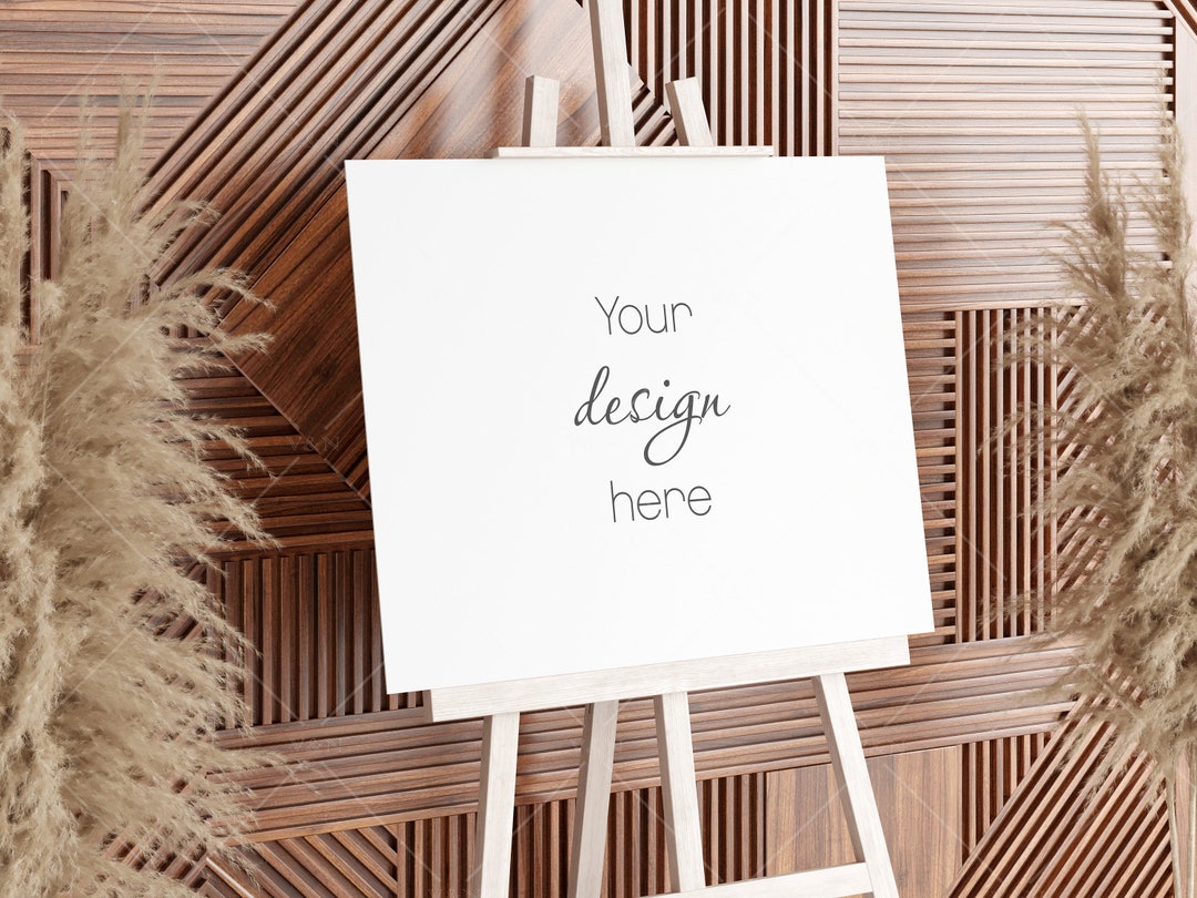 Welcome Sign Mockup, Wedding Sign Mockup, Easel Sign Mockup, Easel ...