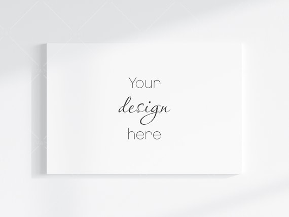 3x2 Canvas Mockup PSD Horizontal Canvas Mockup Smart Object - Etsy