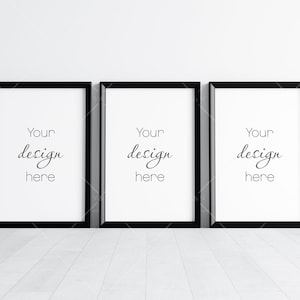 Frame Mockup 3x2 Ratio, Poster Mockup, Minimalist Mockup, JPG PNG PSD ...