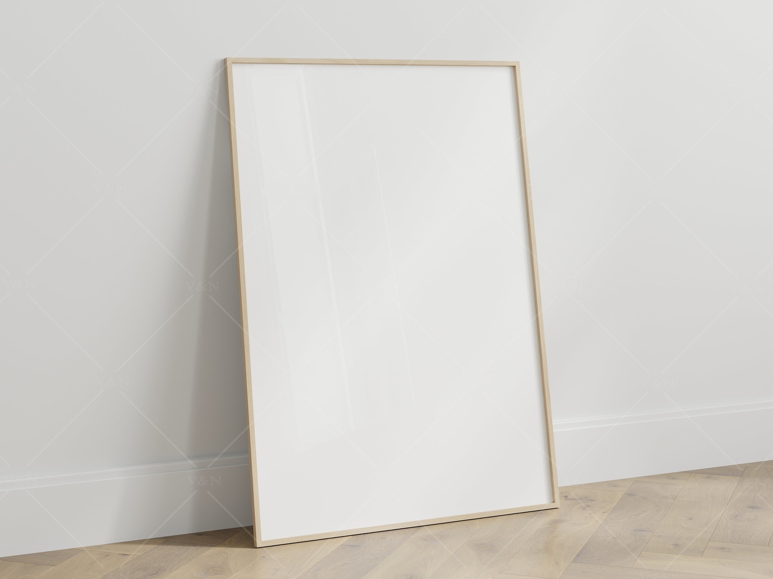 Minimalist Frame Mockup Vertical Frame Mockup A1 Poster - Etsy