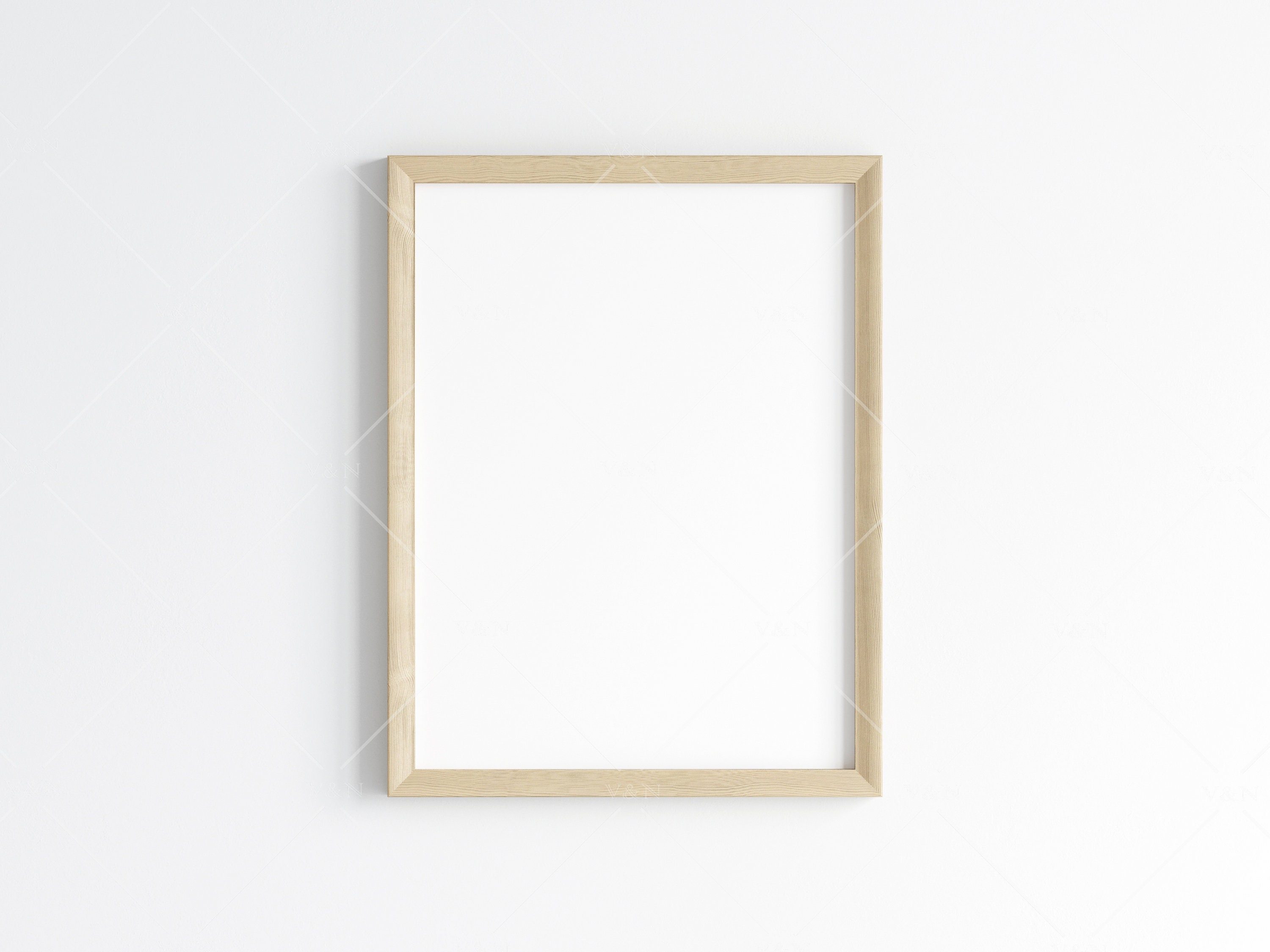 Frame Mockup 4x3 Ratio Poster Mockup Minimalist Mockup JPG - Etsy