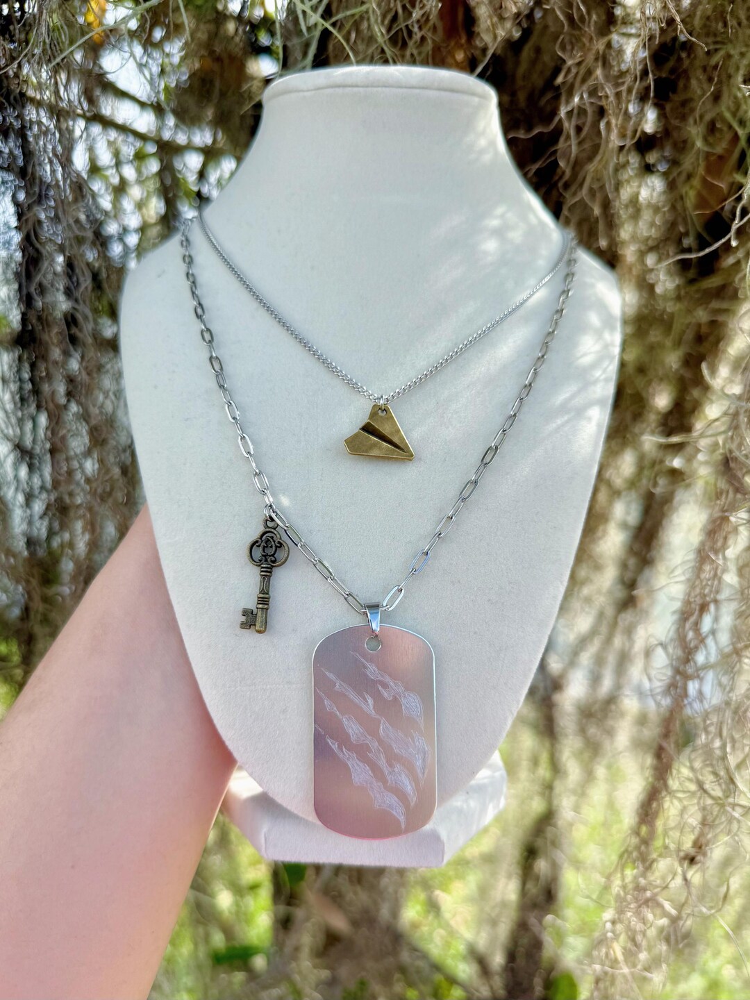 Caleb: Tomorrow's Catch 22 Love and Deepspace Inspired Necklace LIMITED ...