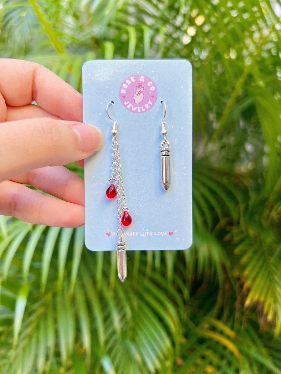 Aki Chainsaw Anime Inspired Earrings - Etsy