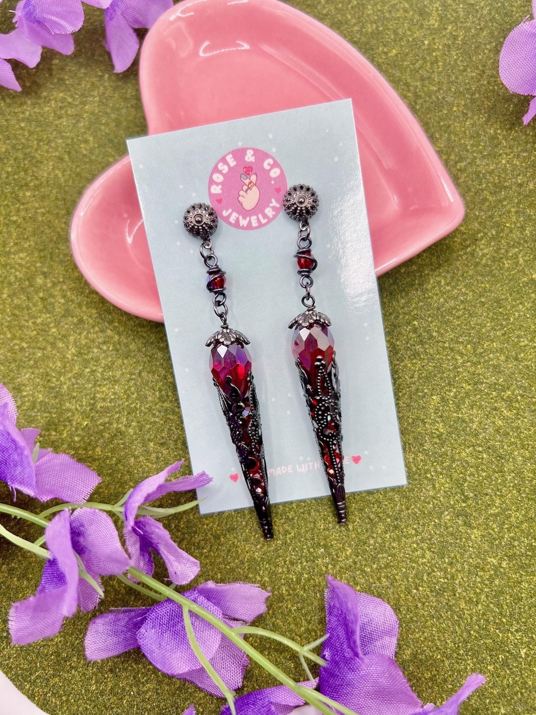Sylus: Abysm Sovereign Love and Deepspace Inspired Earrings - Etsy