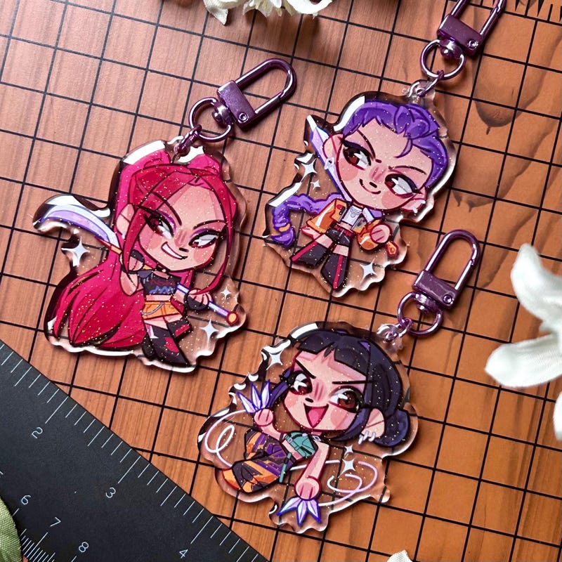 Kpop demon hunters key - Etsy México