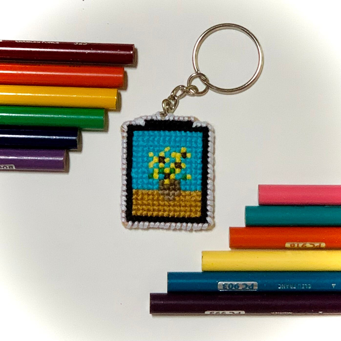 Famous Paintings Inspired Keychains - Etsy