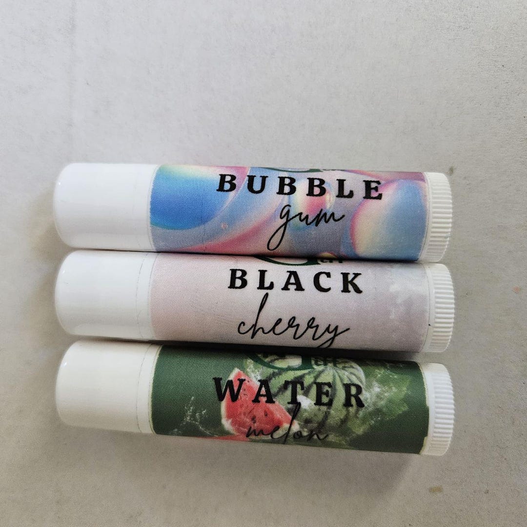 Natural Chapstick Lip Balm, Moisturizing Lip Balm, Lip Care, Hydrating ...