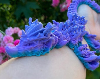 3d Printed Reef Dragon - Etsy