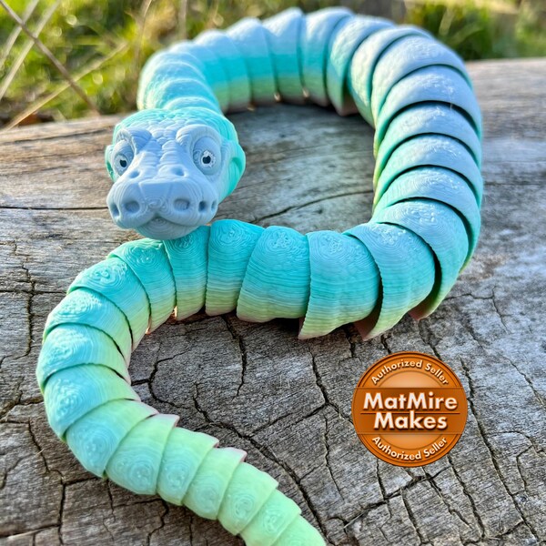3d Printed Snake Toy - Etsy
