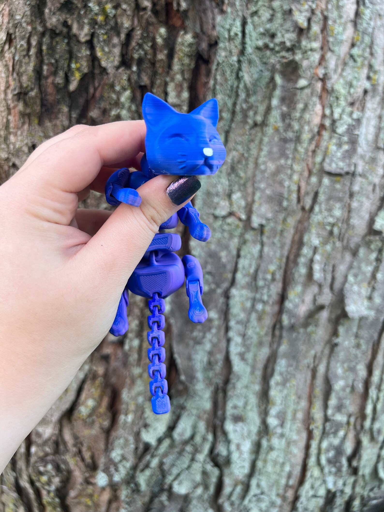 Cat Fidget Toy Articulated Kitty Cat Cute Cat 3D Printed - Etsy