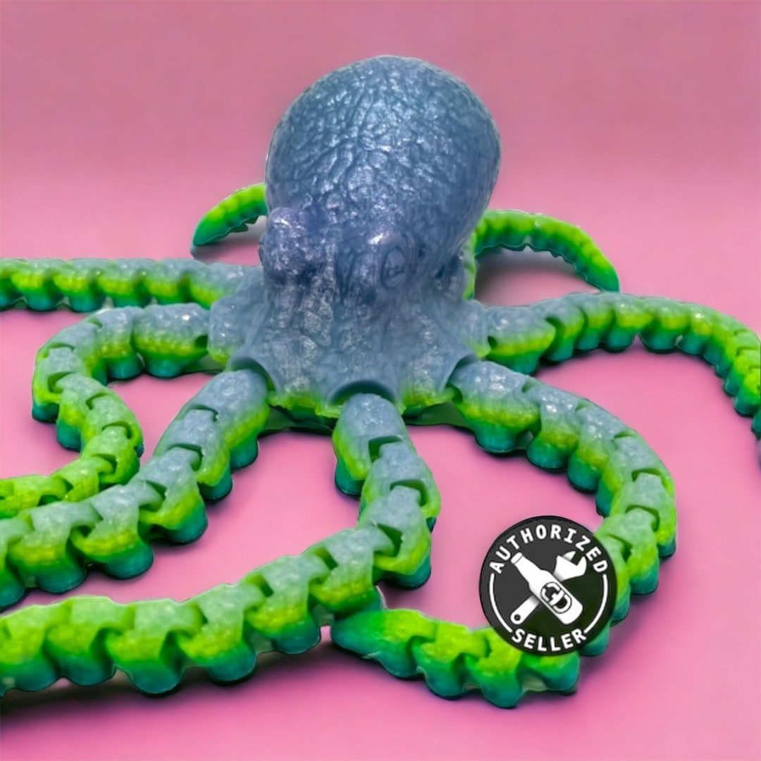 Large Rubber Octopus Toy