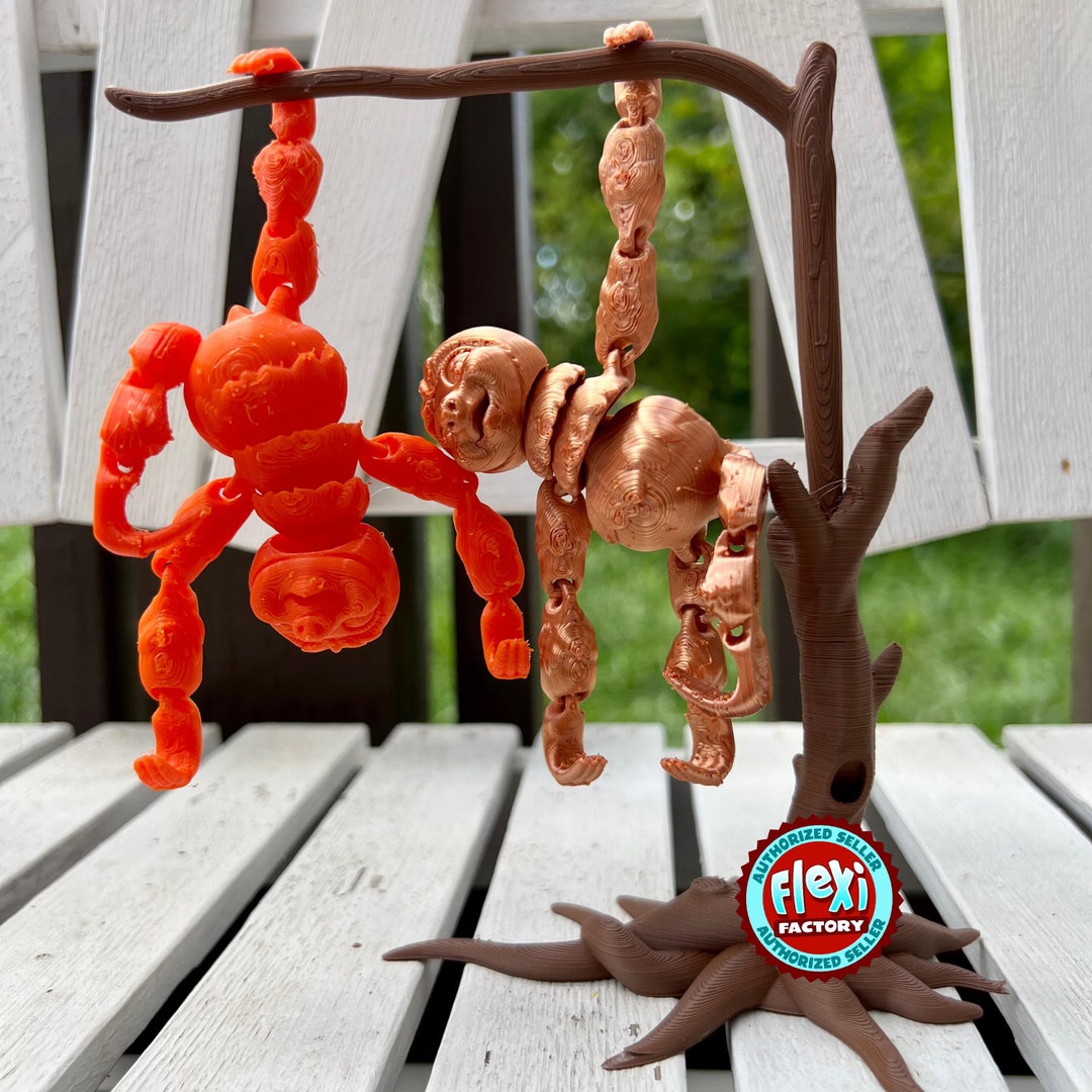 Tiny Baby Sloth Fidget Toy Baby Sloth in Tree 3D Printed - Etsy