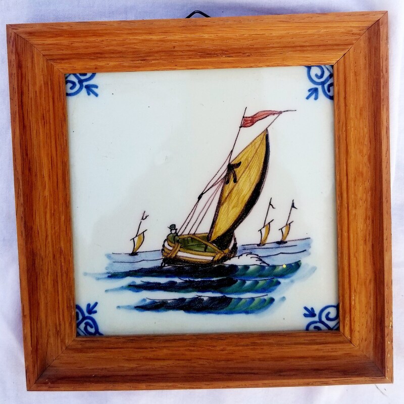 Delft Tile Nautical - Etsy