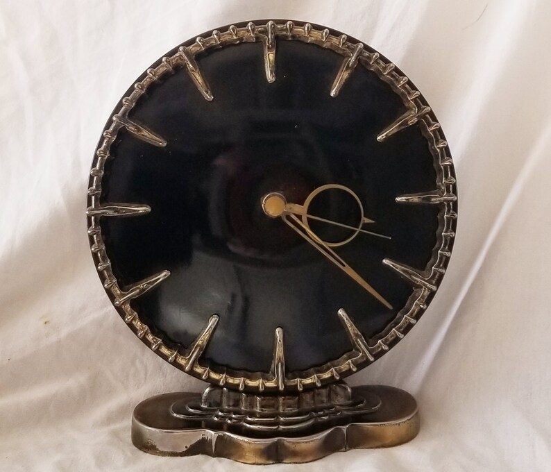 Art Deco Clock Pendulum GERMAN Clock 1910s. Vintage Desk - Etsy