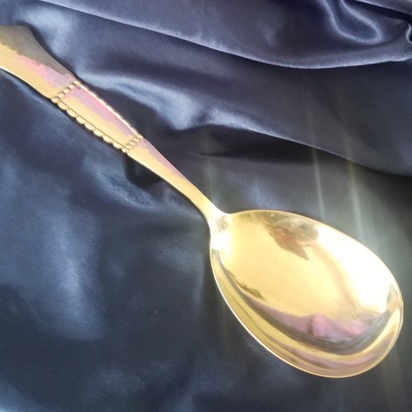 Silver Plate Serving Spoon - Etsy