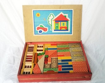 1950s Building Block - Etsy