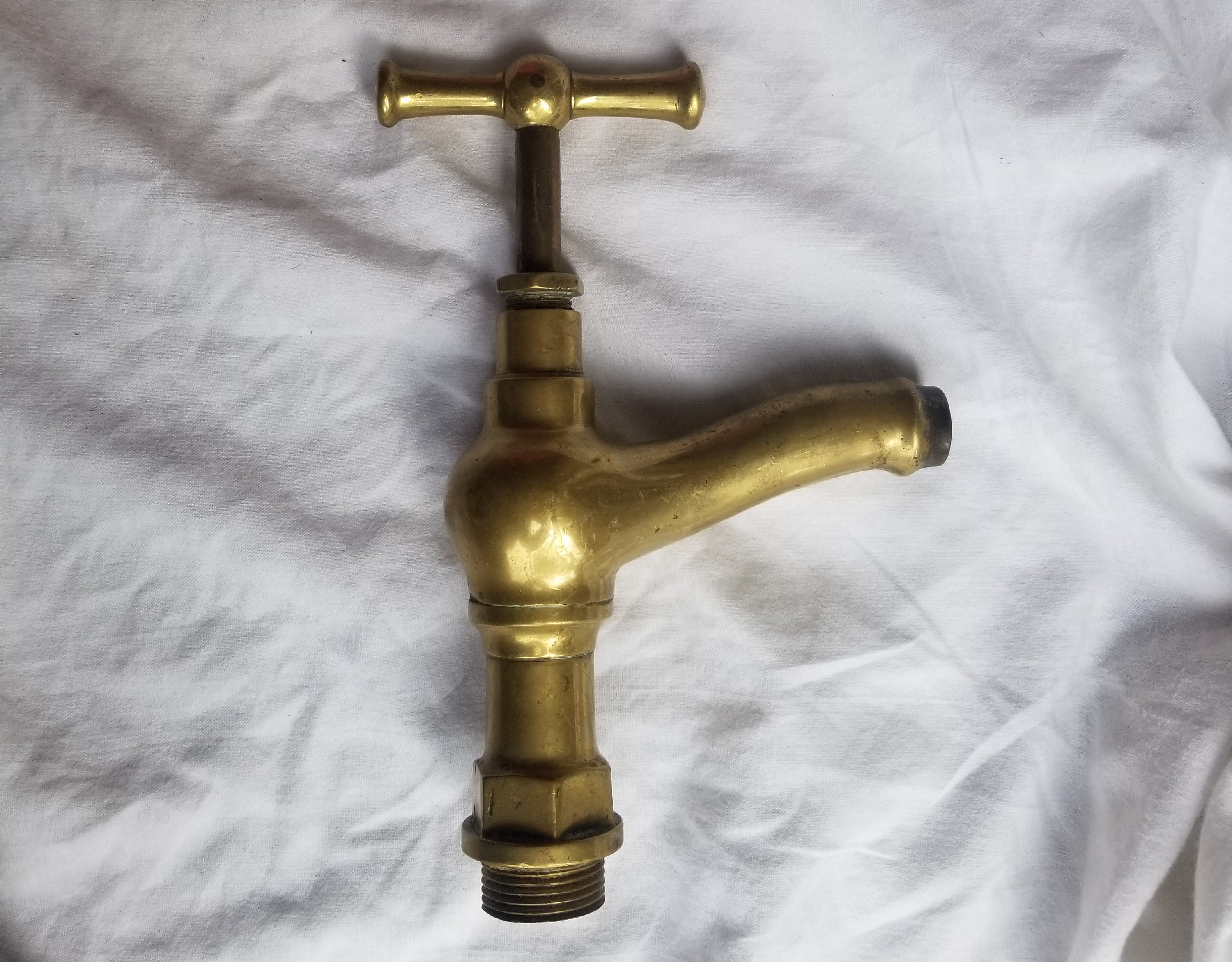 Vintage Water Faucet Tap FRENCH Brass Water Tap Old Water - Etsy