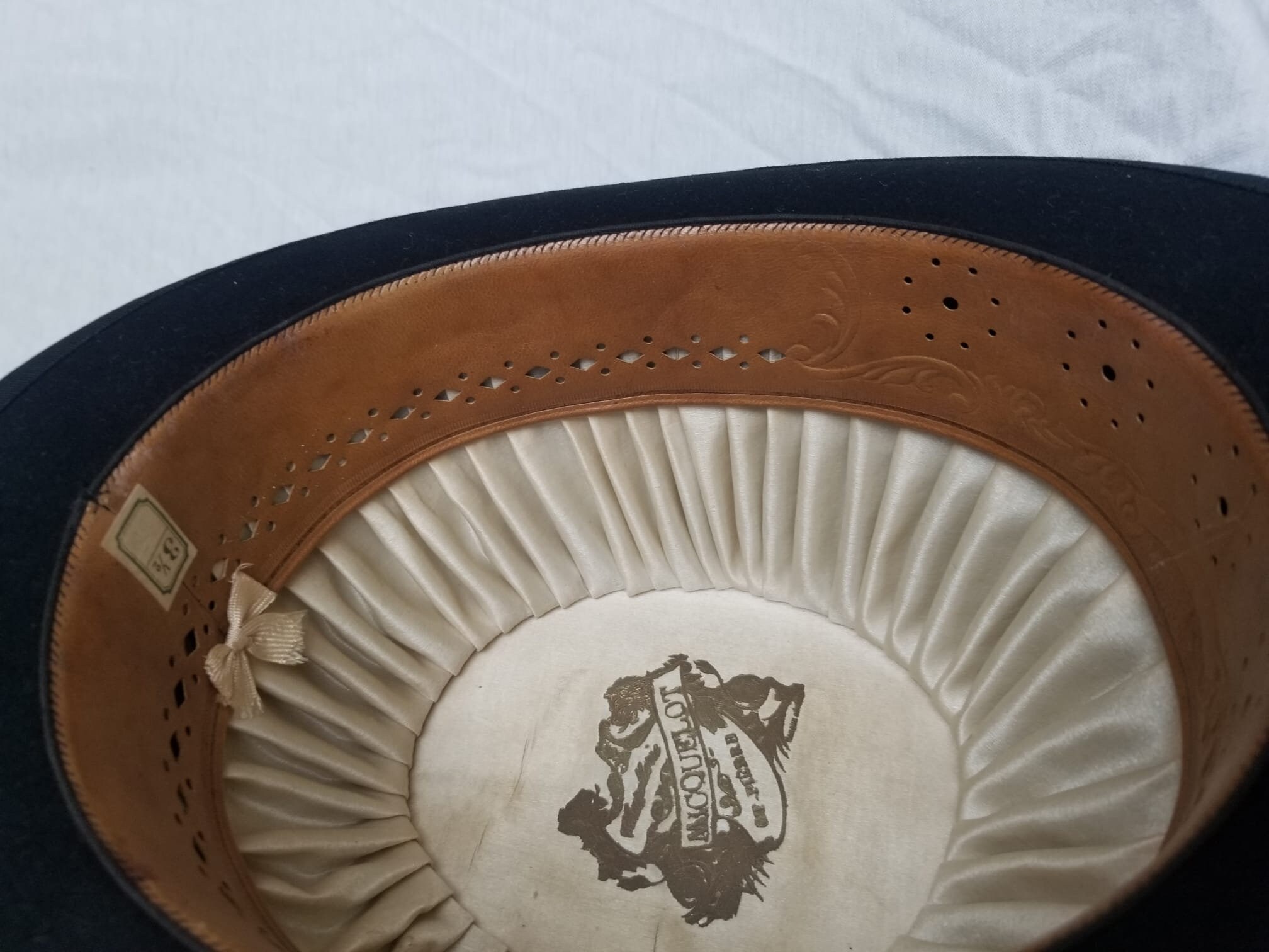 Antique Bowler Hat From MICQUELOT by Pierre 1900s Unused Derby ...