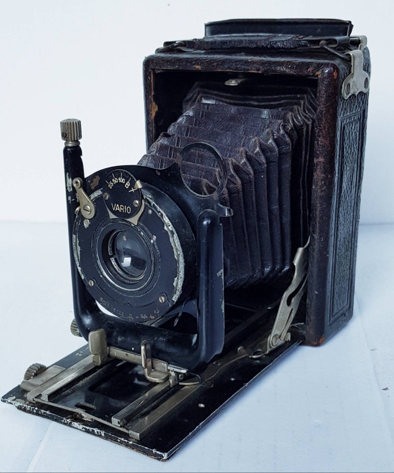 1918 ArtDeco German Folding Camera Vario Decorative Camera | Etsy