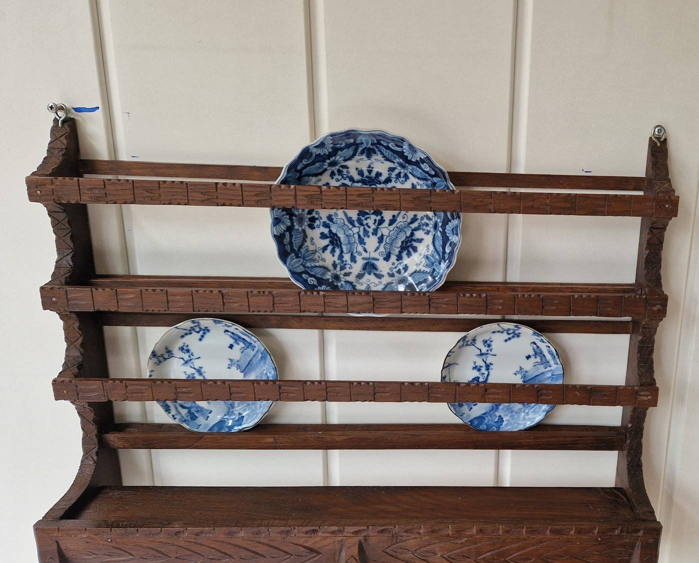 O . .S.O.L.D . Plate Rack Antique Wall Shelves 1800s Plate Rack Wall ...