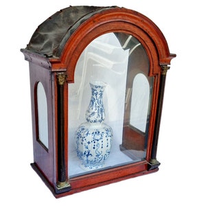 Victorian Clock Face 19th Century Vitrine Display Case Victorian Wall ...