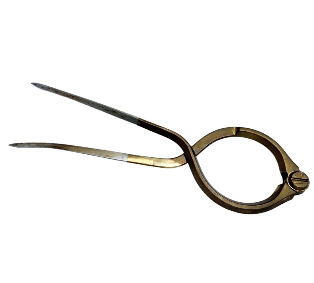 Vintage Compass Chart Divider English Marine Navigation Compass Divider ...