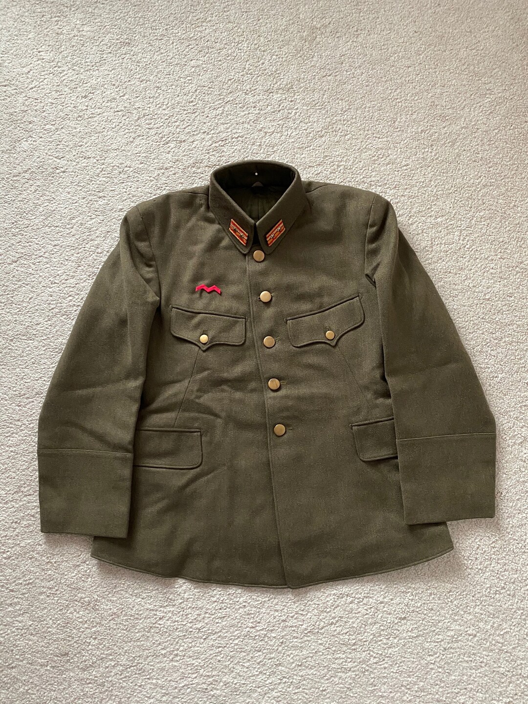 WW2 Japanese Army Officer Uniform Jacket Tunic IJA Authentic Rare ...