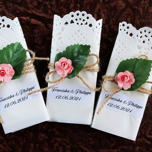 10 Pcs Wedding Tissues Packs Rustic Guest Favors, Custom Happy Tears ...