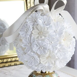 DIY Flowers Pattern, How to Make Kanzashi Tutorial, PDF Tsumami ...