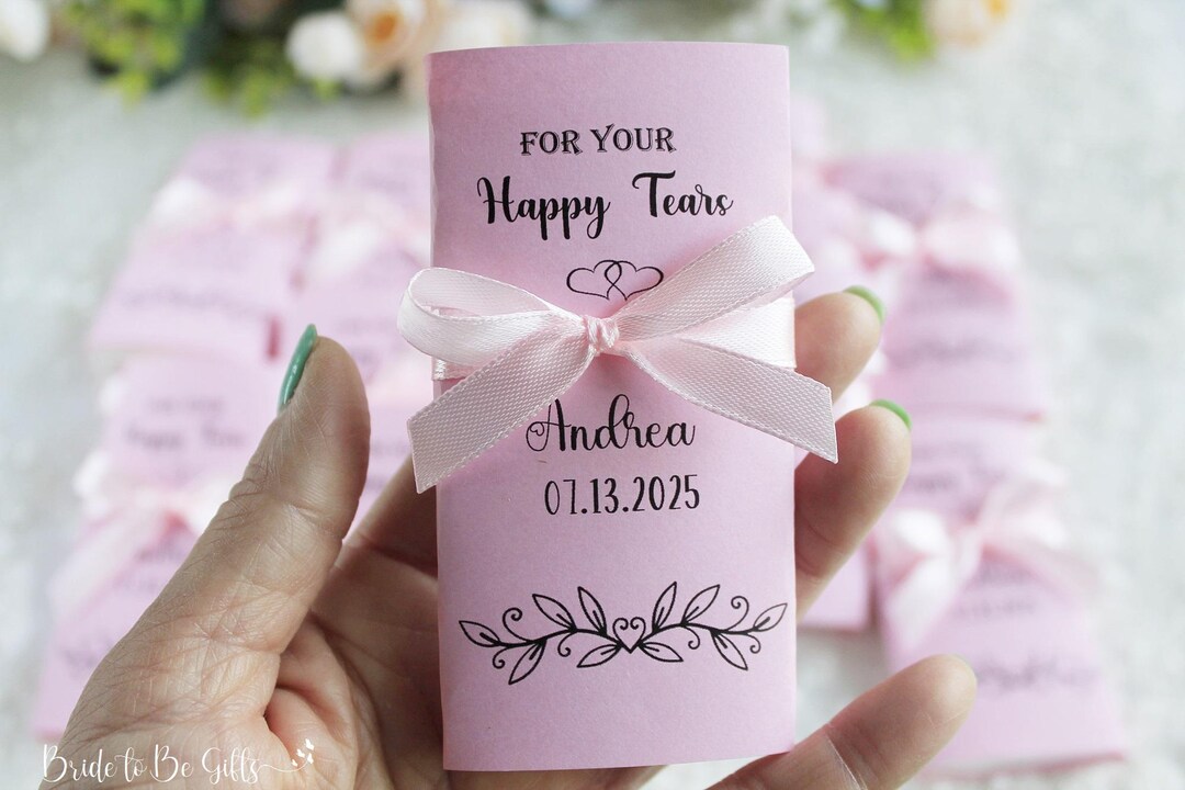 Personalized Quinceañera Tissues, 15th Birthday Party Favors, Custom ...