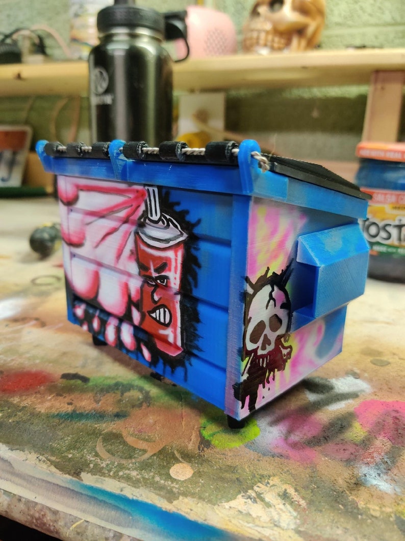 Mini Dumpster 3D Printed Desk Organizer Modern and - Etsy