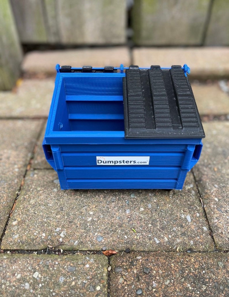 Mini Dumpster 3D Printed Desk Organizer Modern and - Etsy