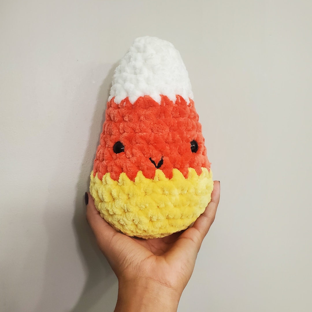 Crochet Candy Corn Plushie. Soft, Cute, Halloween, Decor, Gift - Etsy