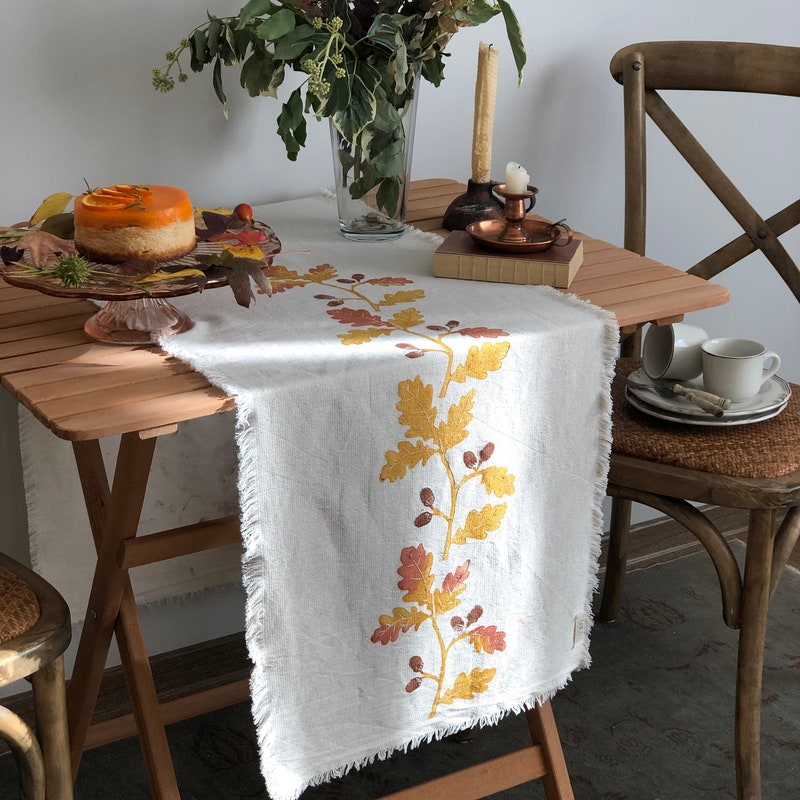 Fall Table Runner - Etsy