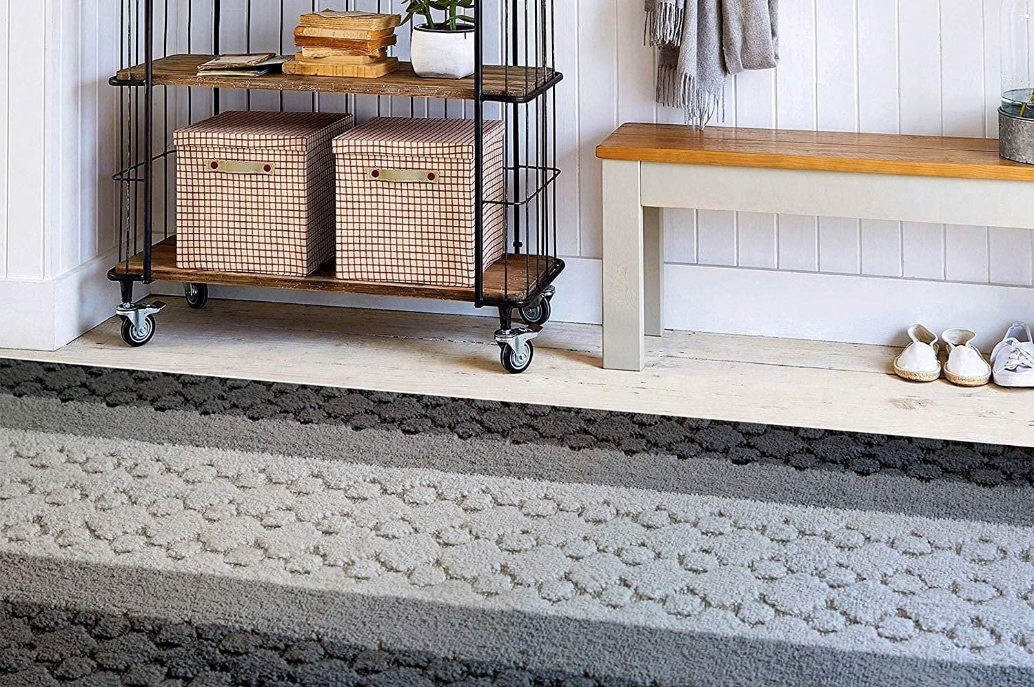 Custom Size Hallway Runner Rug , 31 Inch Wide Select Your Length Non ...