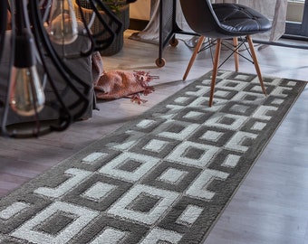 Custom Size Hallway Runner Rug , 31 Inch Wide Select Your Length Non ...